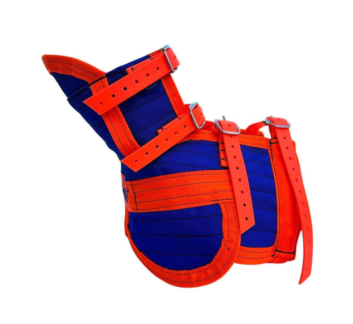 ULTRA ¾ CHESTPLATE WITH LEG PLATES BLUE/ ORANGE – Fenton Industries Co