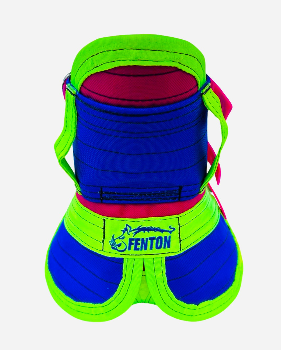 ULTRA ¾ CHESTPLATE WITH LEG PLATES BLUE/PINK/ GREEN – Fenton Industries Co
